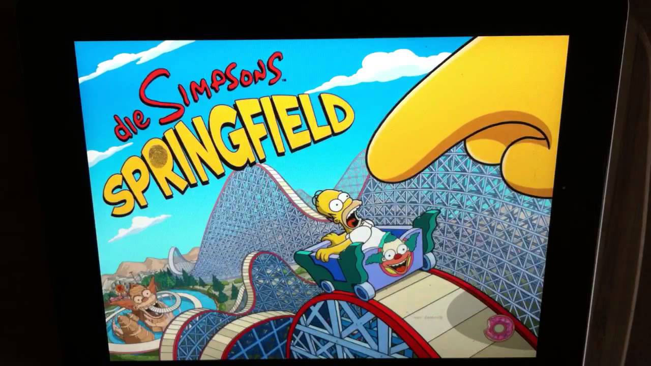 Simpsons Springfield Krusty Land Tickets - YouTube