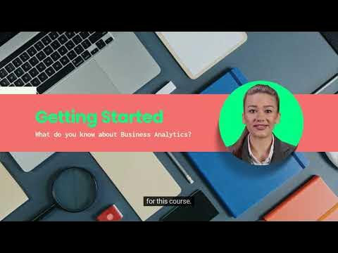 Getting Started with Basics of Business Analytics - YouTube
