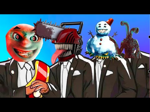 THOMAS & CHAINSAW MAN & SNOWMAN EXE & PIPE HEAD - Astronomia Coffin ...