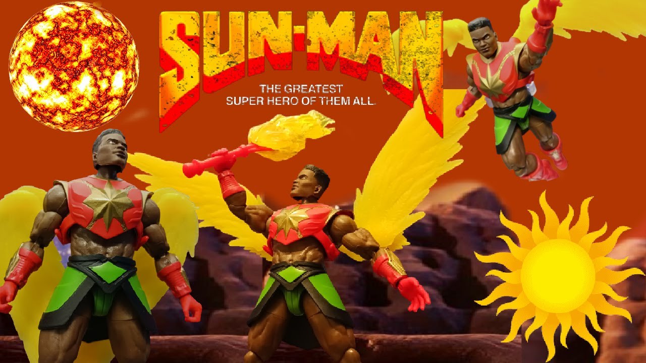 MOTU Masterverse New Eternia SUN-MAN Action Figure REVIEW!! - YouTube