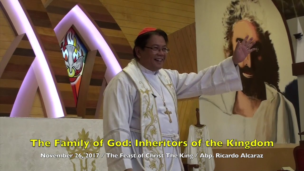 November 26, 2017 - The Feast of Christ The King - The Family of God ...