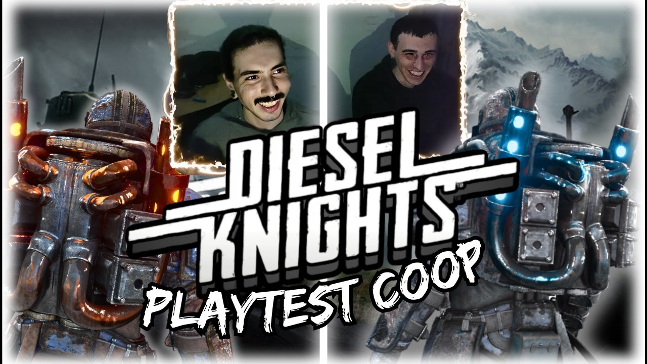 NEW SPLIT-SCREEN SHOOTER UP TO 4 PLAYERS! | DIESEL KNIGHTS PROTOTYPE ...