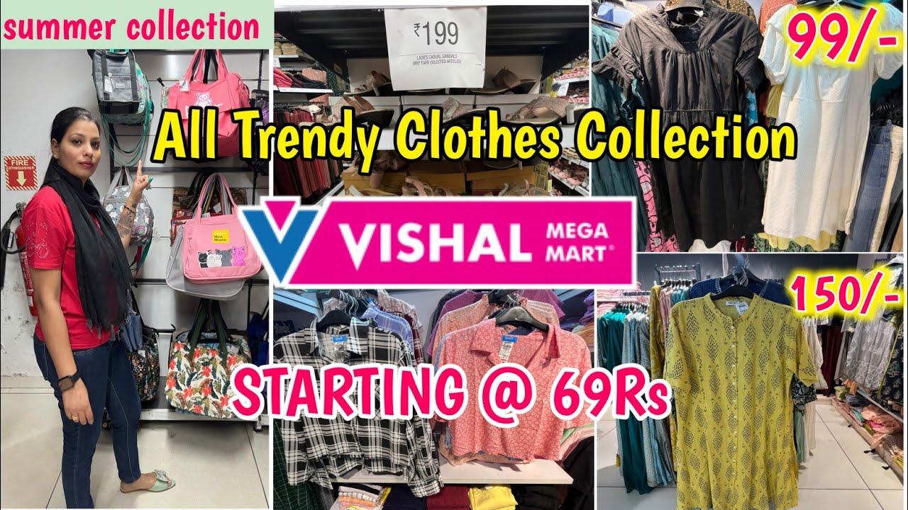 Vishal Mega Mart Today's Summer Girls Cloths Collection| Vishal Mega ...