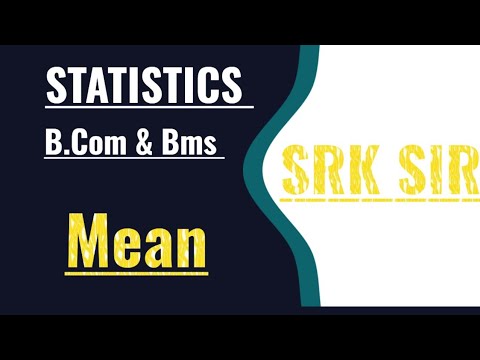 Statistics - Mean for Group Frequency Data || Arthematic Mean ...