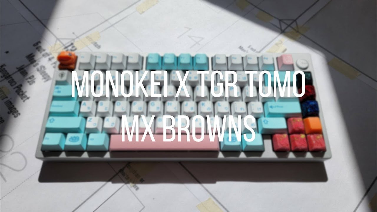 MONOKEI x TGR Tomo | MX Browns (O-ring mount) - YouTube