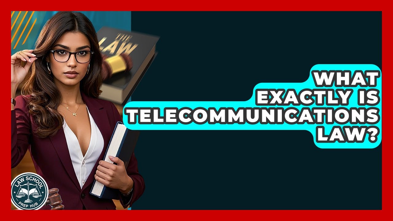 What Exactly Is Telecommunications Law? - Law School Prep Hub - YouTube