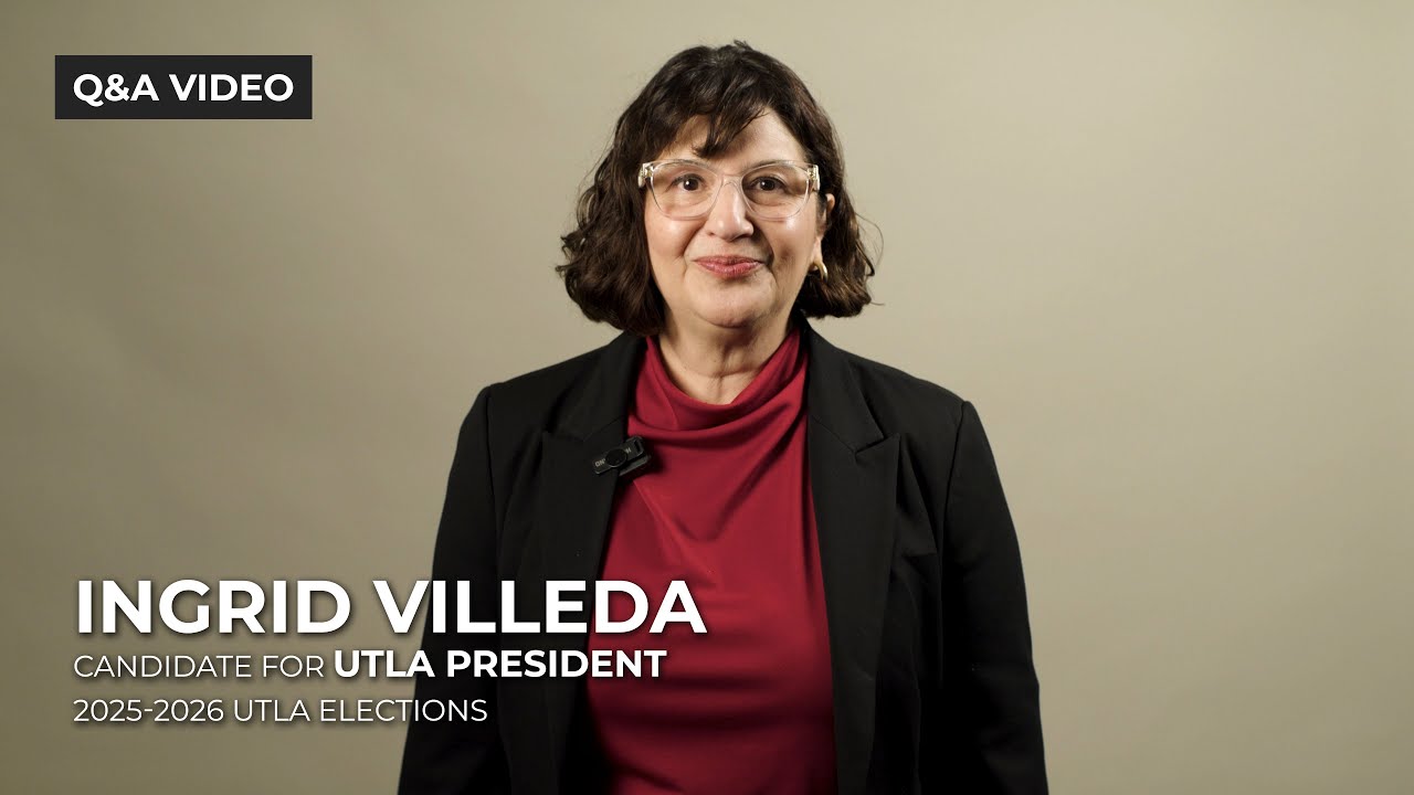 Ingrid Villeda, Candidate for UTLA President (Q&A) - YouTube