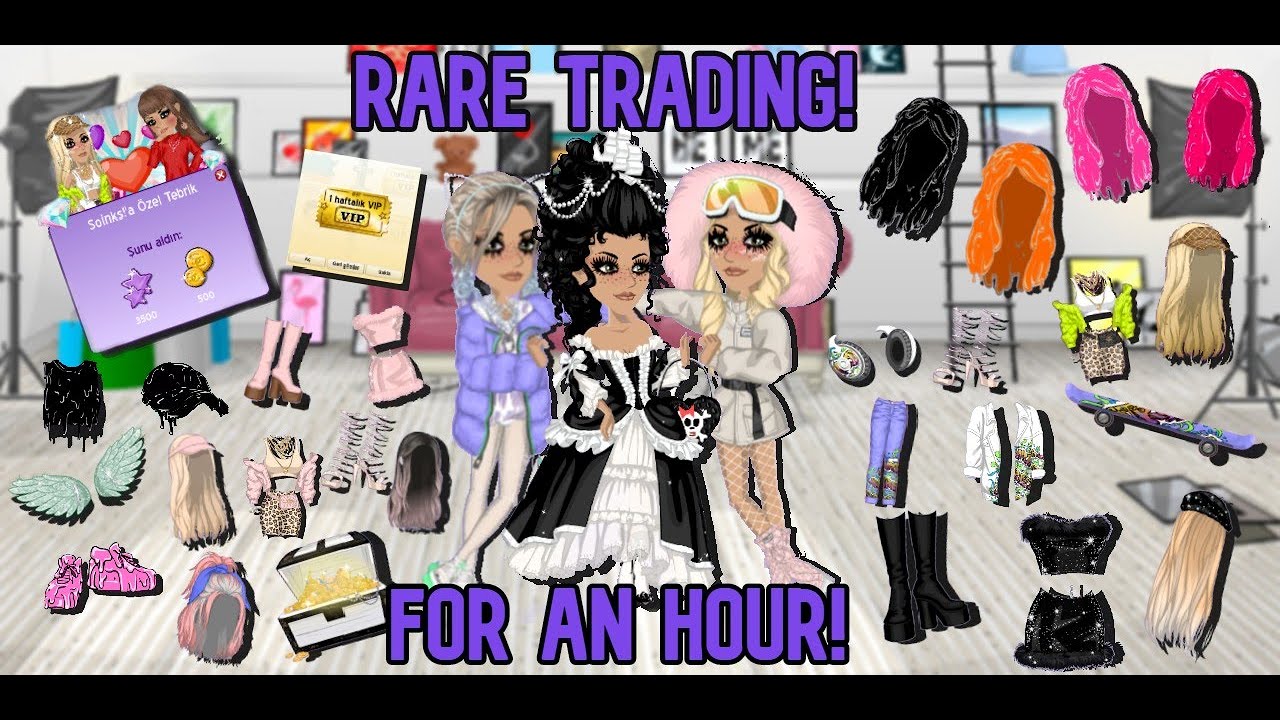 Rare Trading For An Hour On MSP - YouTube