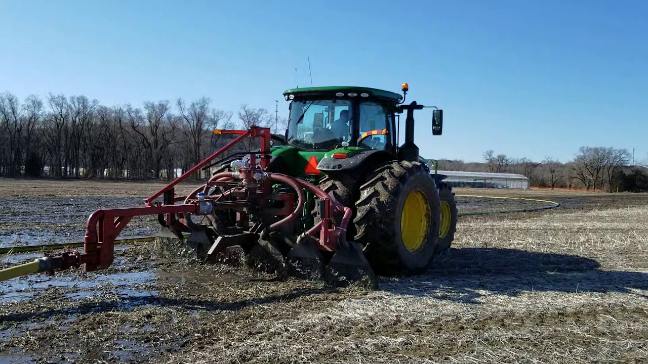 Surface Application of Biosolids - YouTube