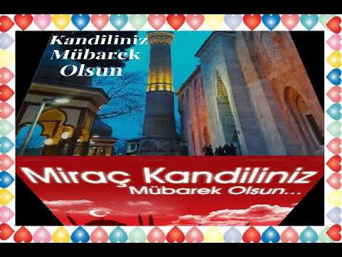 Miraç kandili slayt