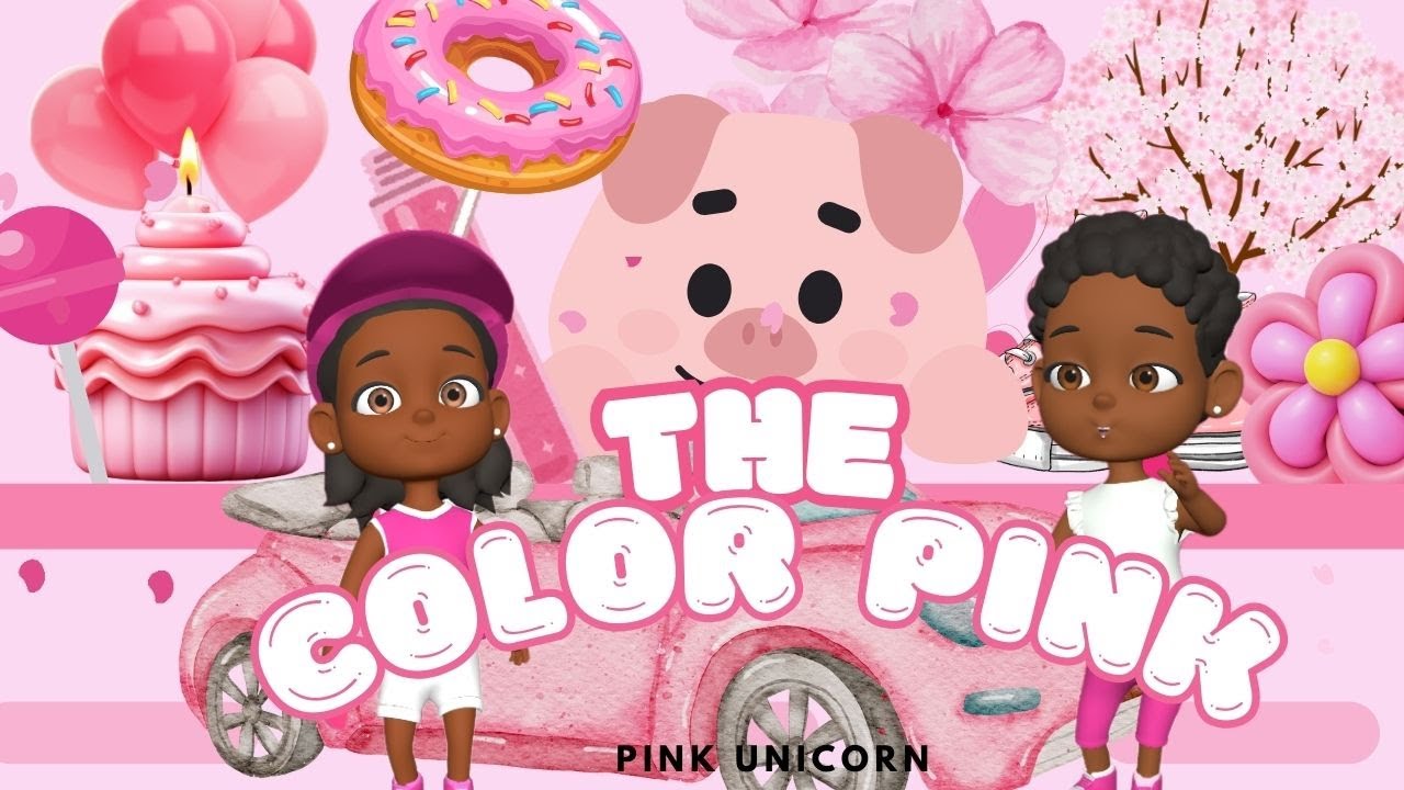 The Color Pink | Pink Unicorn # Sensory #childrensongs #autism # ...