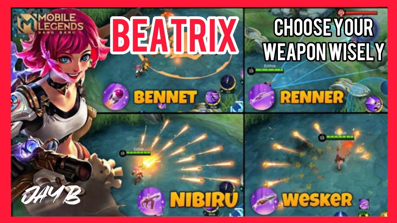 New Hero Beatrix | Easy Kill 1 Shot Delete | Beatrix Best Weapon ...