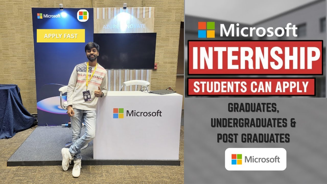 Microsoft Summer Internships 2025 | Open for Tech & Non-Tech Students ...