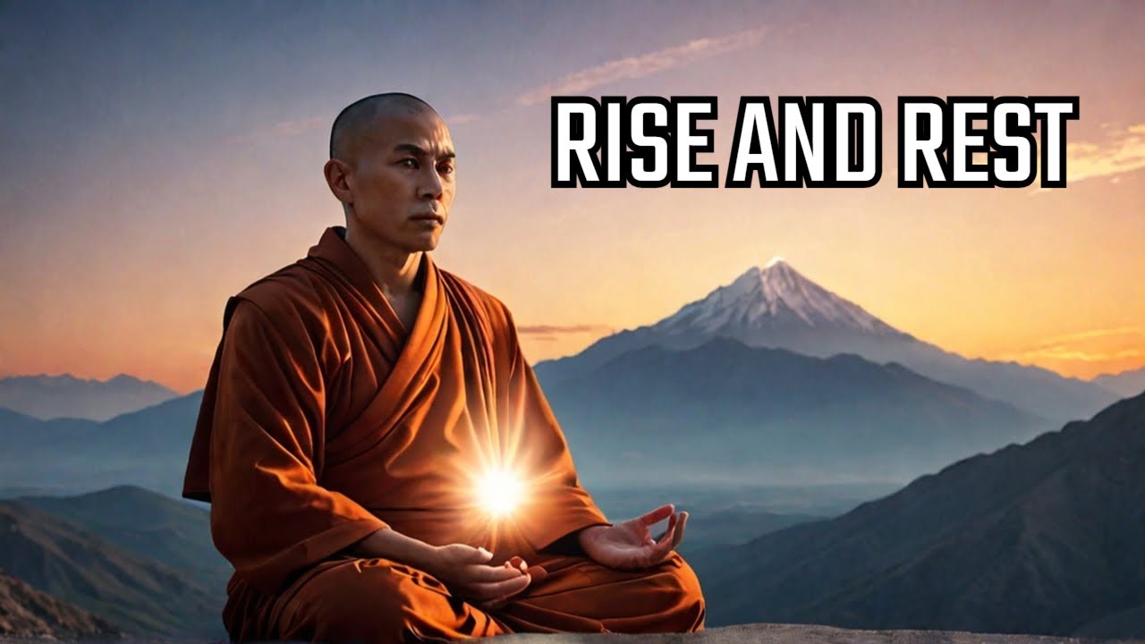 " A Monk’s INSANE Motivational Insight: RISE With Determination, REST ...