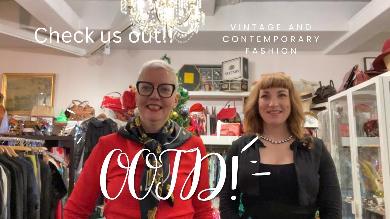 Outfit Of The Day | OOTD | Vintage and Contemporary Fashion Vlog - YouTube