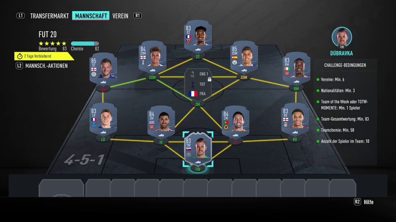 FIFA 20 | FUT 20 | SOLUTION | SBC - YouTube