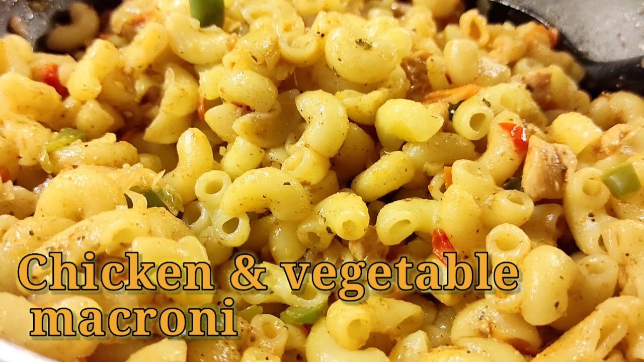 Chicken macroni | dunya ki sab se easy dish | How to make chicken ...