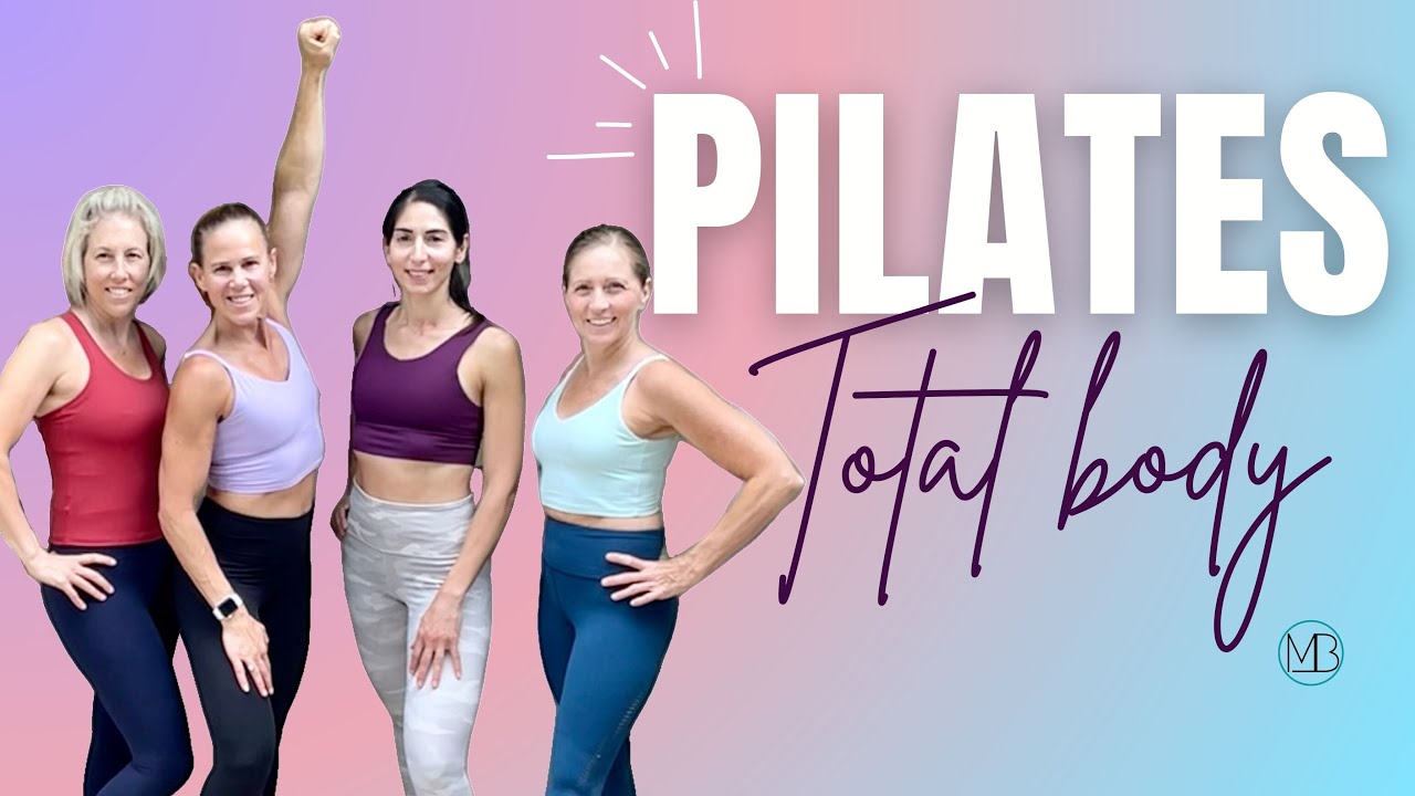 PILATES TOTAL BODY | No Jumping & No Repeats | Tone & Sculpt - YouTube