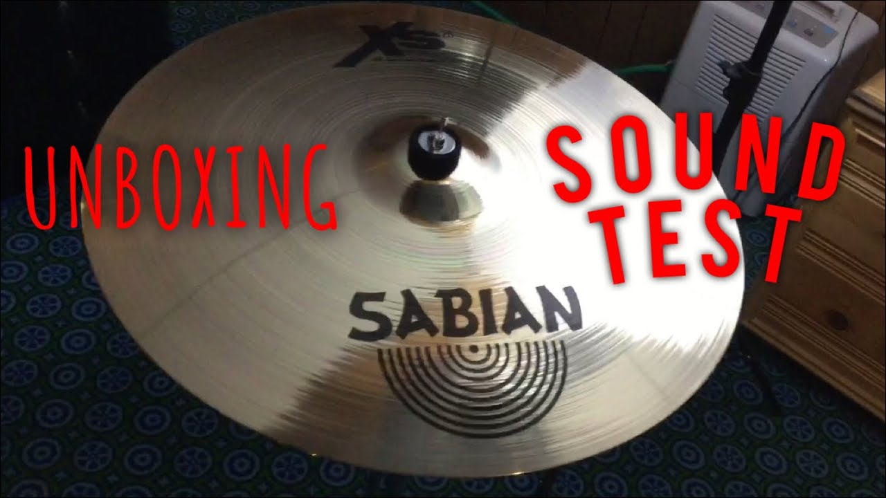 Sabian XS20 18 DB Control Crash Unboxing And Sound Test YouTube sabian-xs20-18-db-control-crash-unboxing-and-sound-test-youtube