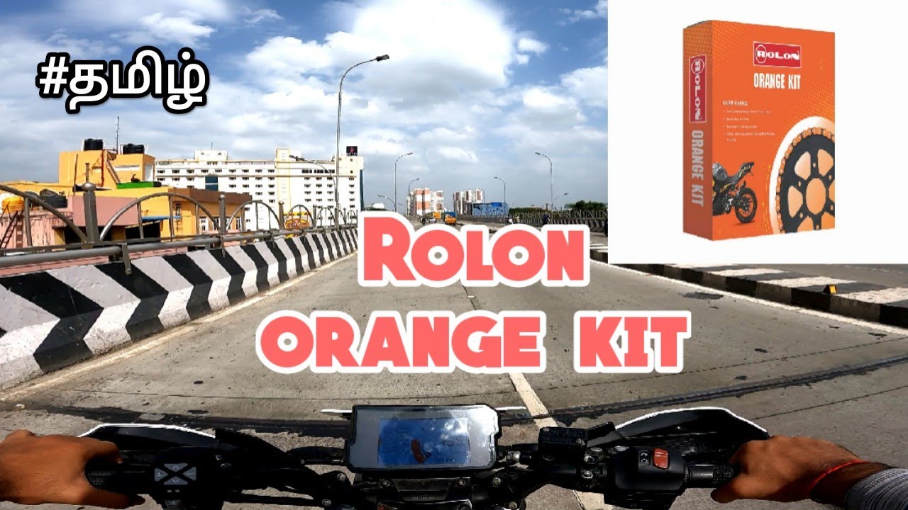 rolon orange kit Chain sprocket | Tamil | Does it worth to buy 🔴 ...