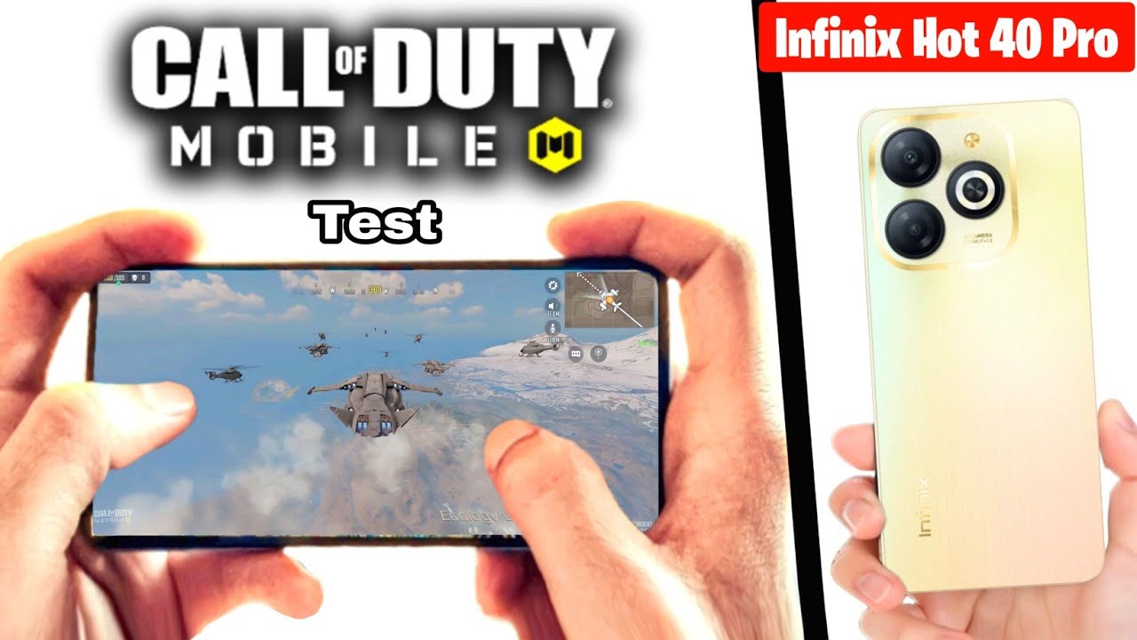 Infinix Hot 40 Pro Gaming Test | Infinix Hot 40 Pro Call Of Duty Mobile ...