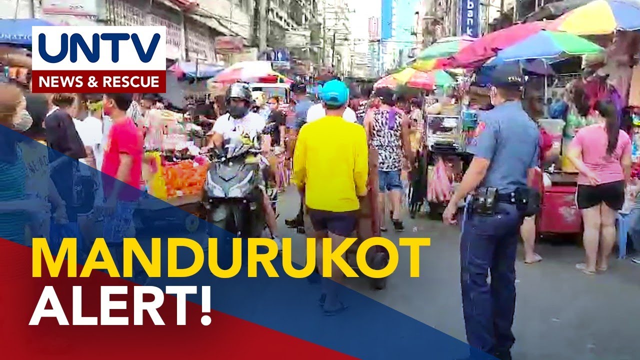 Mga namimili sa Divisoria, pinayuhang maging alerto laban sa mga ...