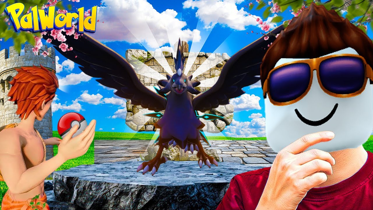 FINALLY GOT THE DARK TYPE LEGENDARY POKEMON SHADOWBEAK 😱 PALWORLD - YouTube