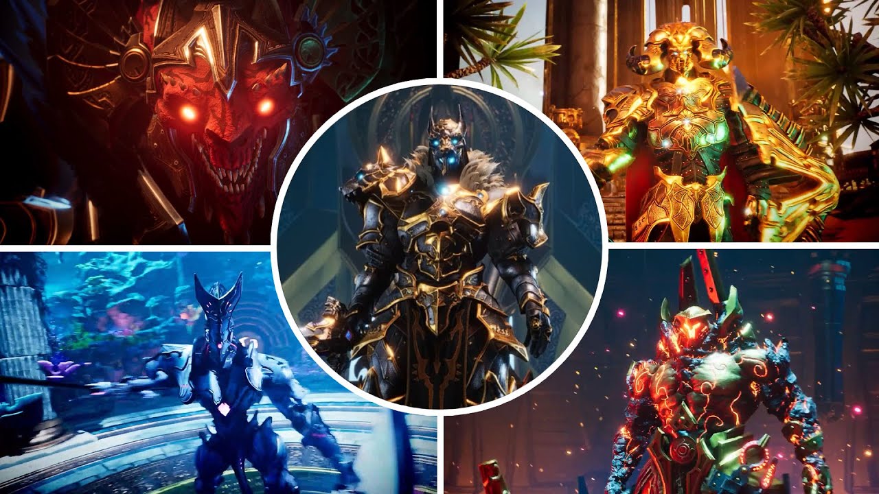 Godfall Ultimate Edition -【ALL BOSSES】 - YouTube