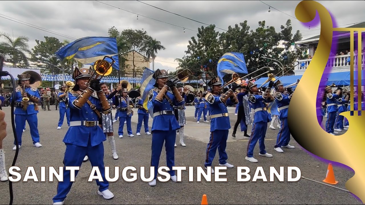 Saint Augustine Band Drill | 155th Feast of Immaculate Conception ...