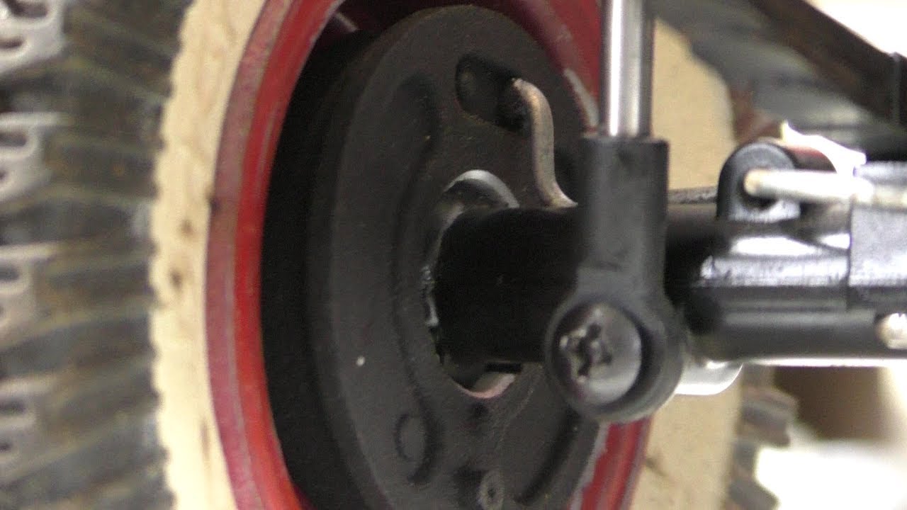 Rc car brake drums for RC model cars. Psudo brake drums. - YouTube