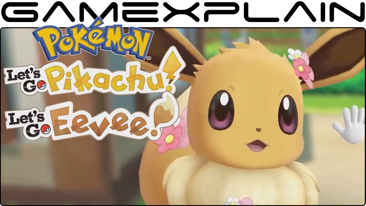 Pokémon Let's Go Pikachu & Eevee - New Costumes & Pokémon Refresh-like ...
