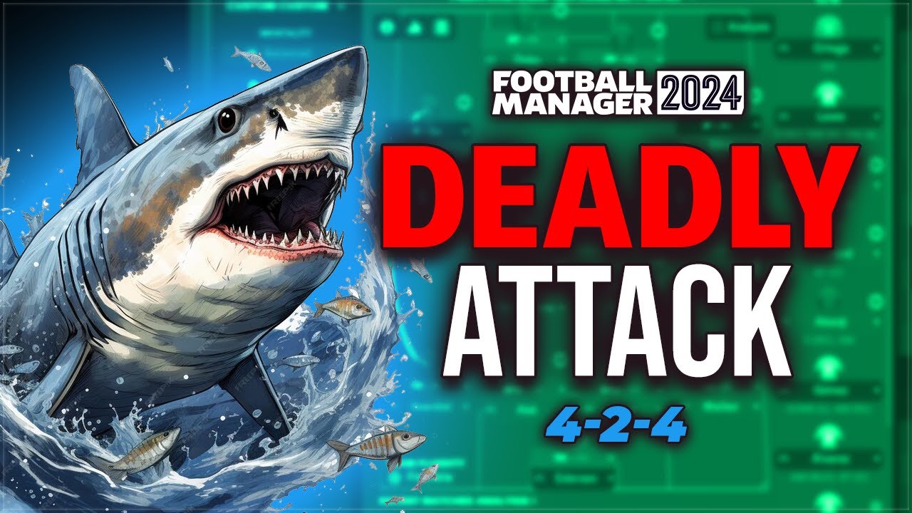 The UNSTOPPABLE Deadly 424 Tactic | Football Manager 2024 Best Tactics ...