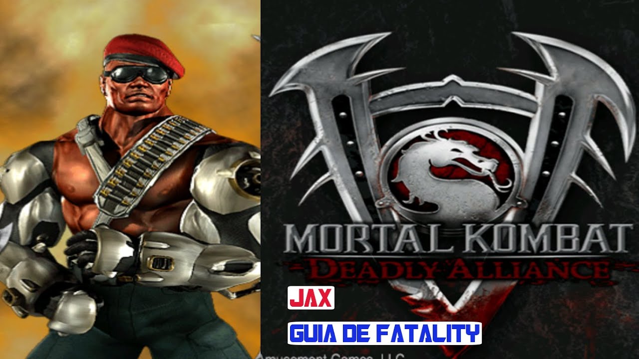 Mortal kombat Deadly Alliance: Guía de Fatality Jax PS2 - YouTube