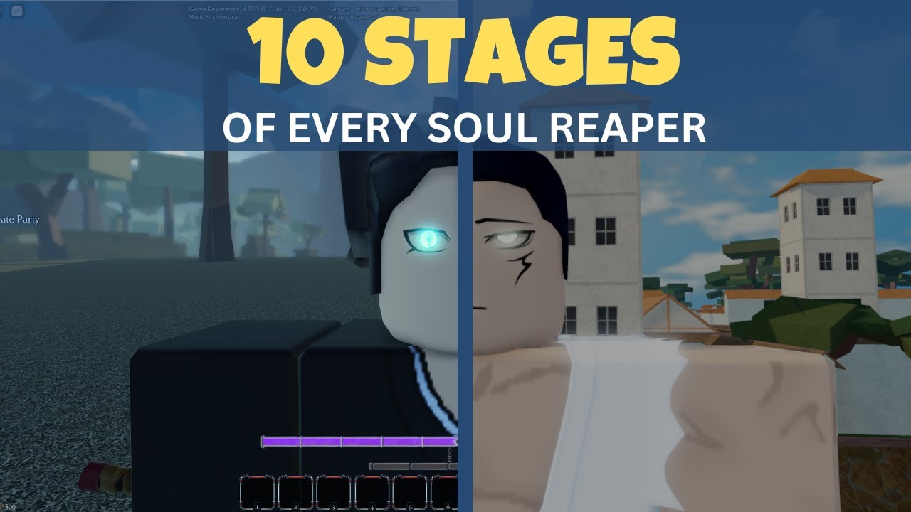 [TYPE SOUL] 10 STAGES OF AN SOUL REAPER - YouTube