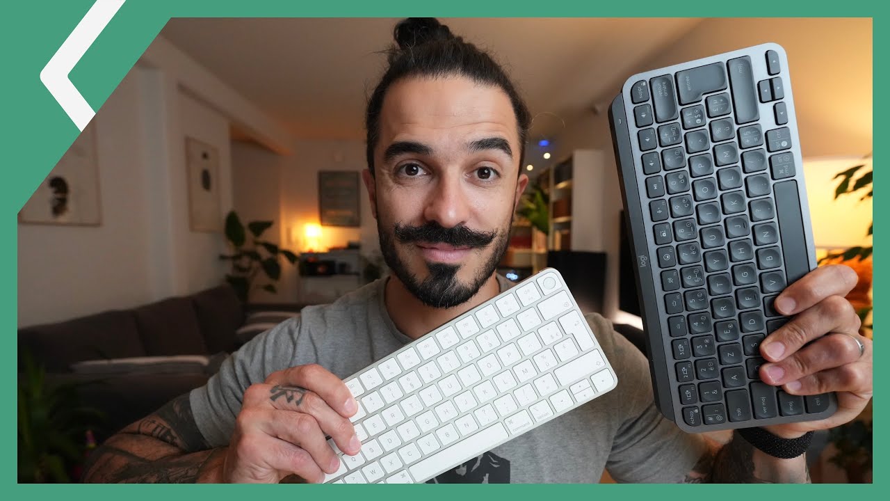 Apple Magic Keyboard Touch ID vs Logitech MX Keys Mini - YouTube