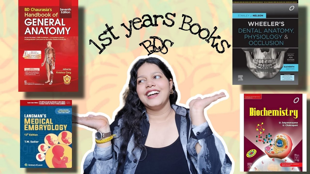 1st year Books for BDS |Books for 1st year BDS|Dr.harvansh singh judge ...