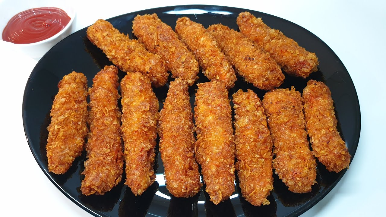 Crispy Chicken Strips | Crispy Chicken Strips Recipe - YouTube