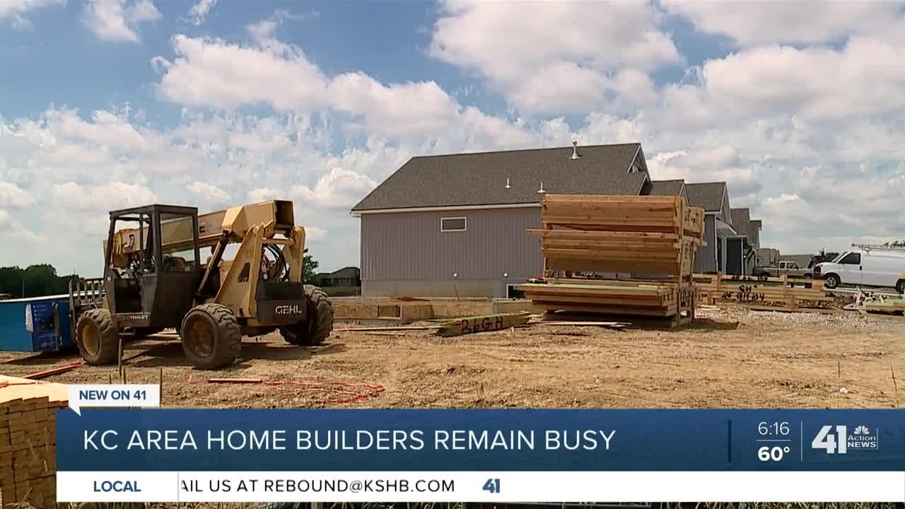 KC area home builders remain busy - YouTube