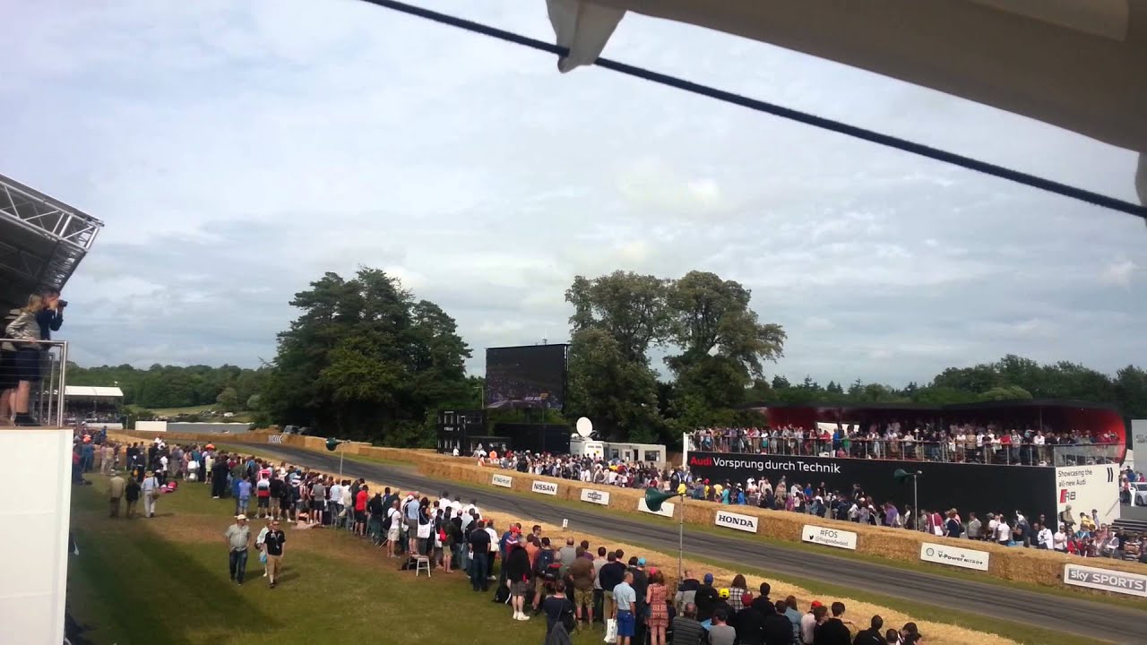 Goodwood Festival of Speed 2015 - Olly Clark FTD run in Gobstopper 2 ...