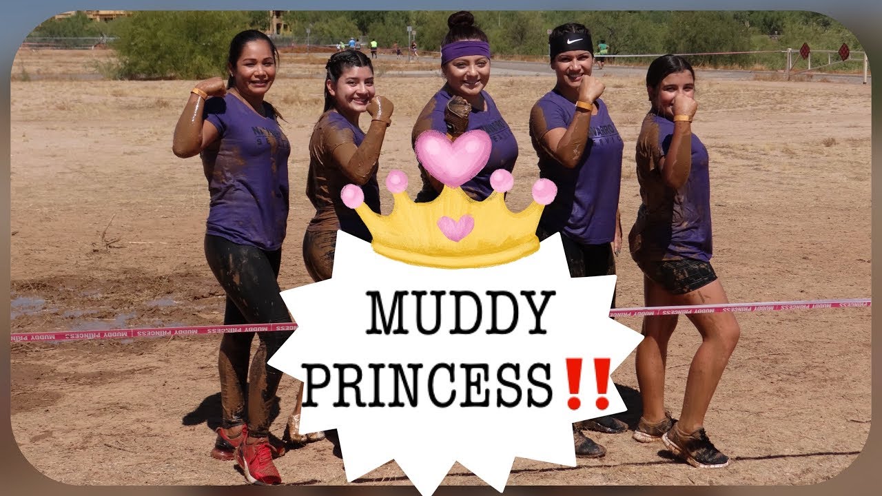 Muddy Princess Run + GIVEAWAY!!! - YouTube