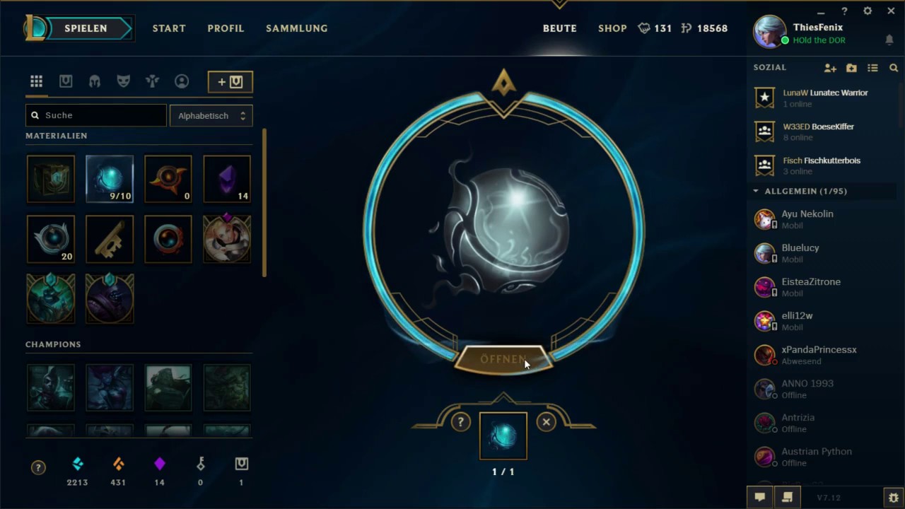 Hextech Orb Opening Yasuo vs Riven - YouTube