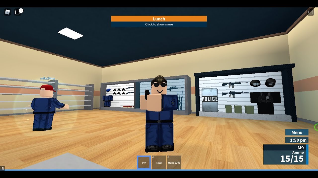 Prison life game play - YouTube