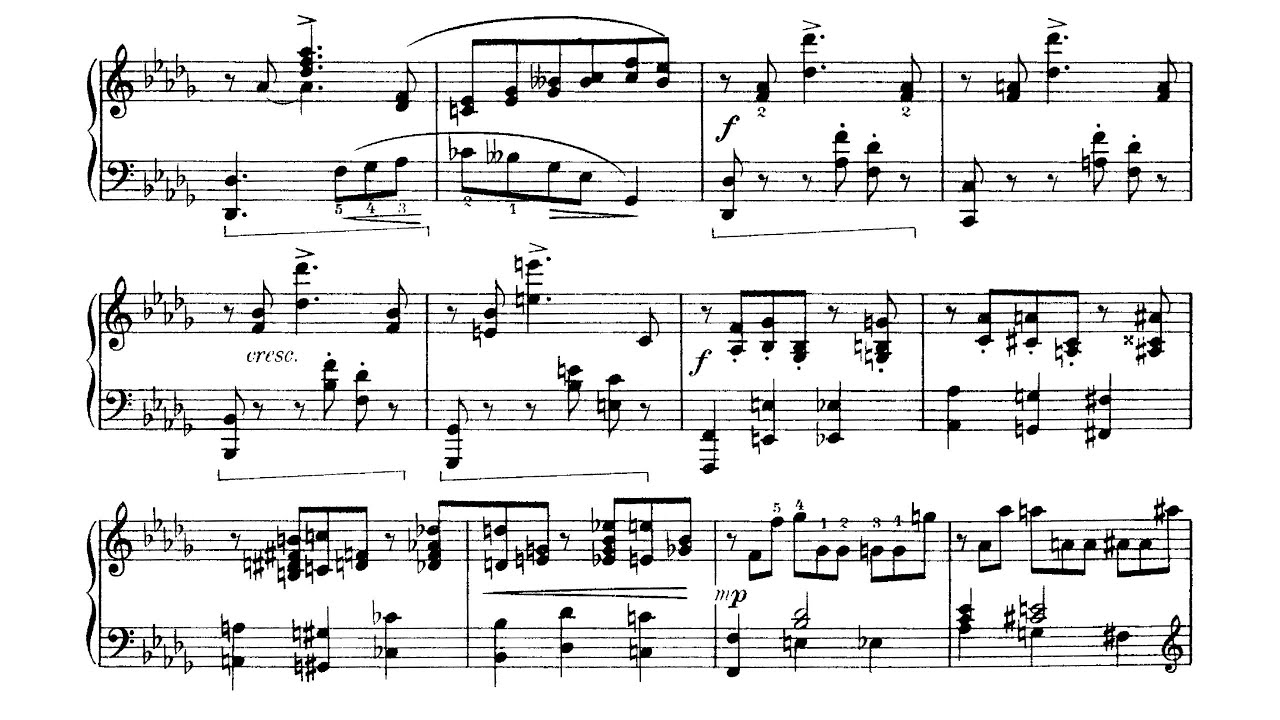Moszkowski - Grande Valse de Concert, Op. 88 (Audio+Sheet) [Tanyel ...