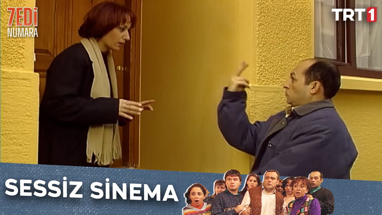 Armağan ve Haydar'ın Sessiz Sinema Oyunu | Yedi Numara 77. Bölüm @trt1 - YouTube