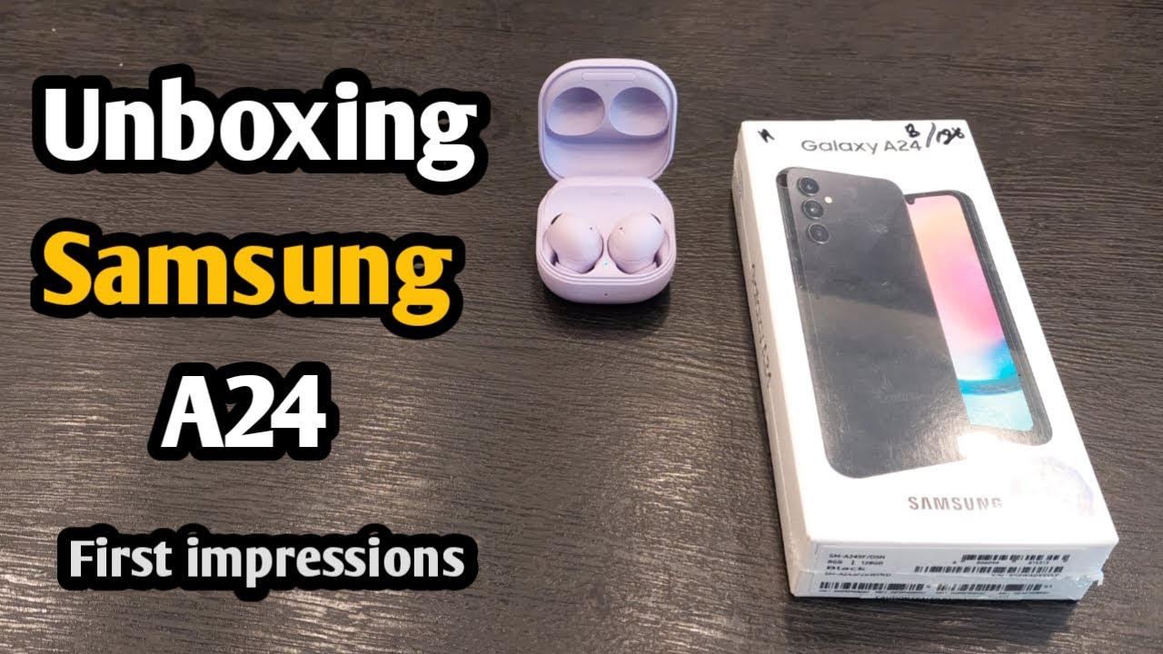 Samsung Galaxy A24 Unboxing & First impression | Unboxing Samsung ...