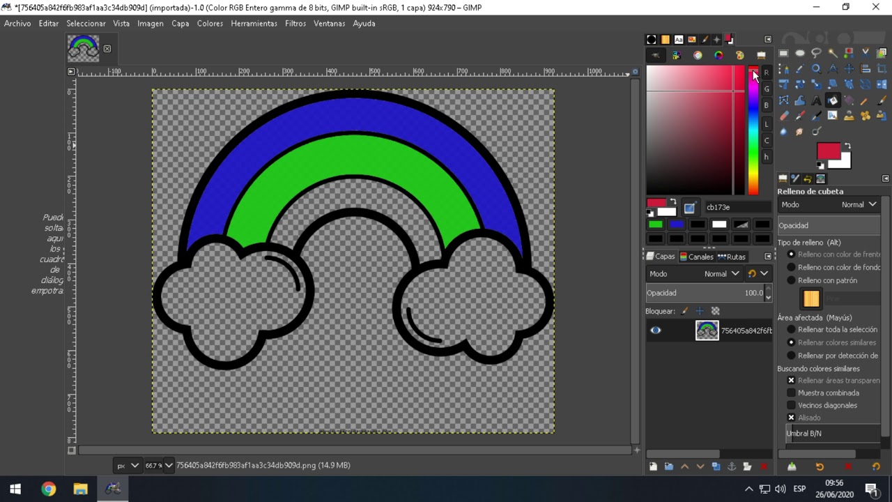 Tutorial 13 - Como pintar en GIMP - YouTube