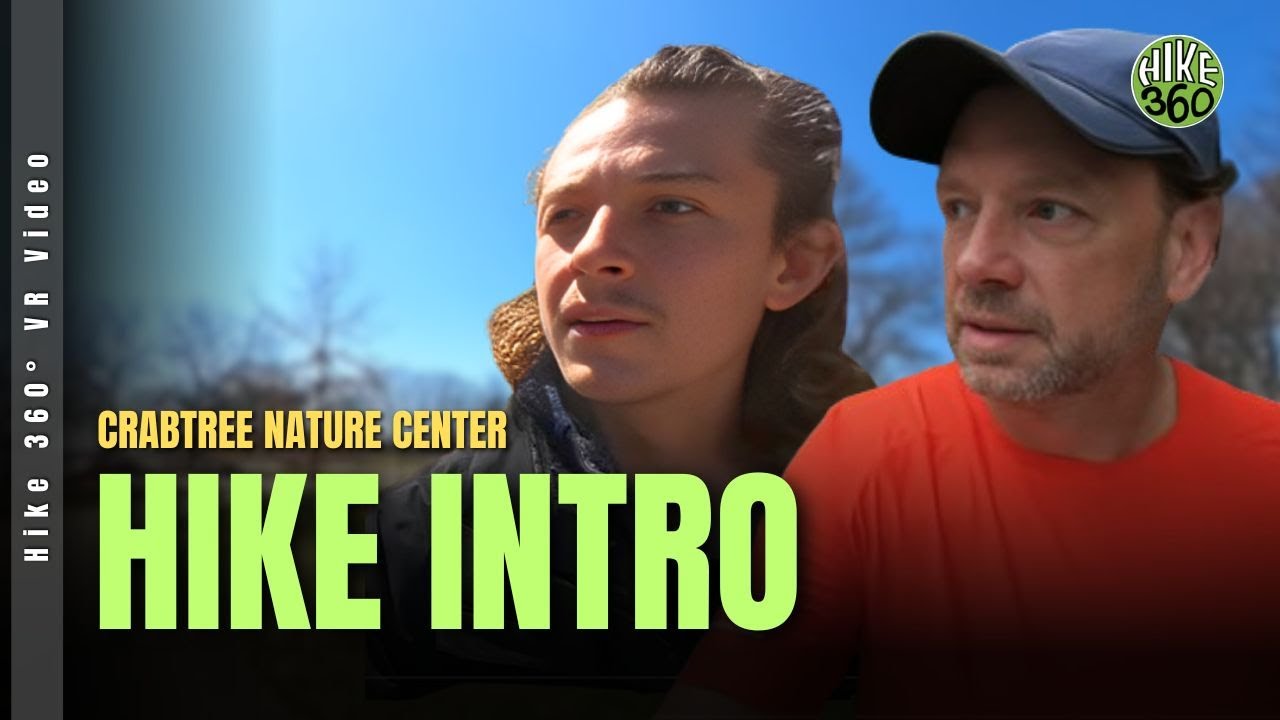 Crabtree Nature Center - Hike Intro (Hike 360° VR Videos) - YouTube