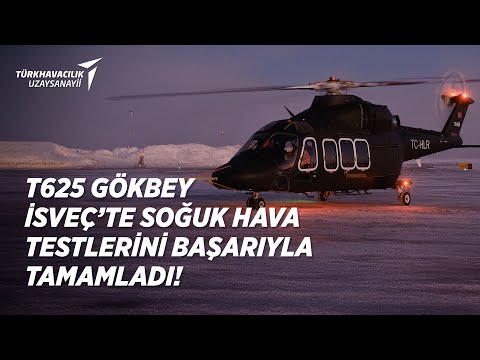 T625 GÖKBEY Helikopterimiz İsveç’te gerçekleştirdiği soğuk hava testlerini başarıyla tamamladı!