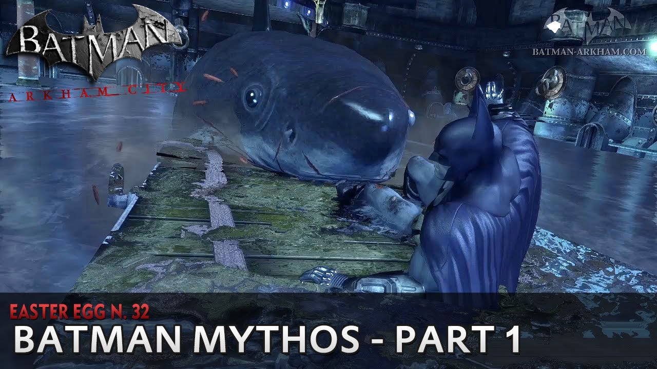 Batman: Arkham City - Easter Egg #32 - Batman Mythos [Part 1] - YouTube