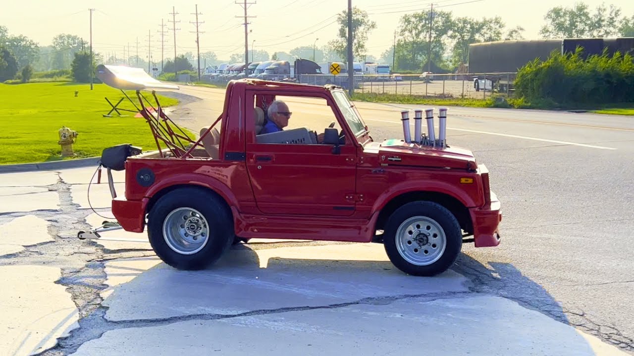 Stahls Car Show Pullouts, Accelerations, & Full Sends! - YouTube